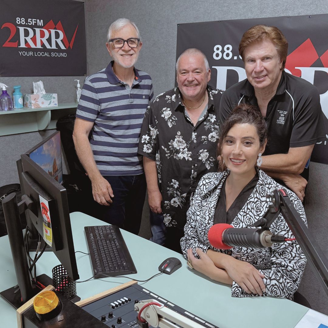 Community Station 2NBC Kogarah Visits 2RRR - 2RRR Ryde Regional Radio